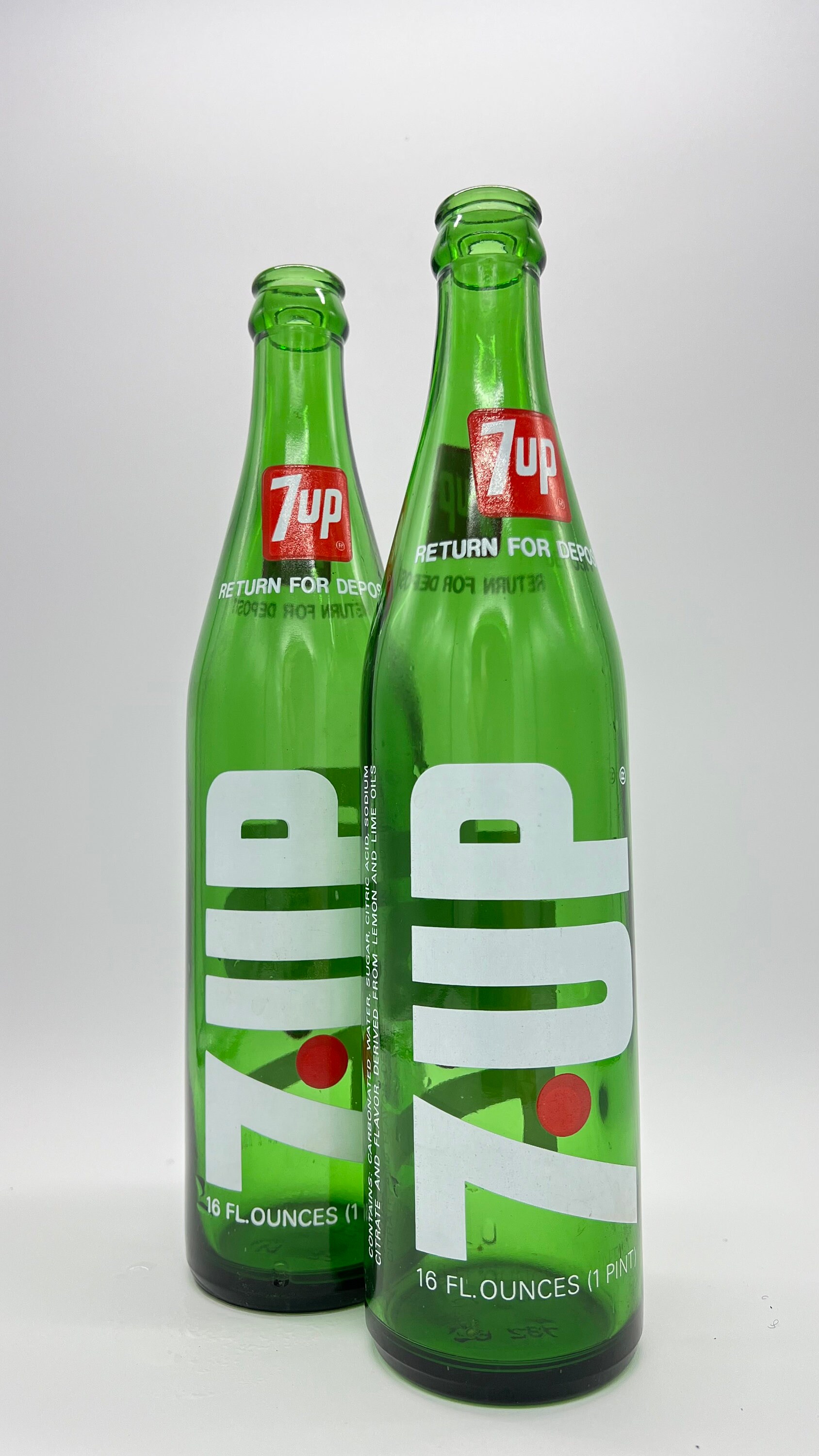 Vintage 7up Bottle - Etsy