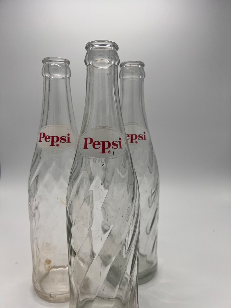 Vintage Pepsi Cola Bottle - Etsy