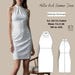 Halter Neck Summer Dress Sewing Pattern: XS-4XL (PDF Pattern) - Etsy