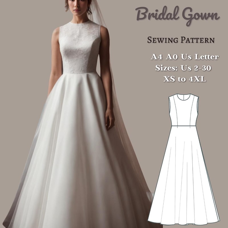Ball Gown Pattern - Etsy