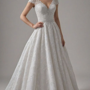 Bridal Gown Sewing Pattern, Cocktail Dress Pattern, Maxi Circle Dress ...