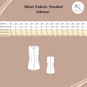 Buttoned Linen Tunic Vest Sewing Pattern: Hi-low Design (PDF) - Etsy