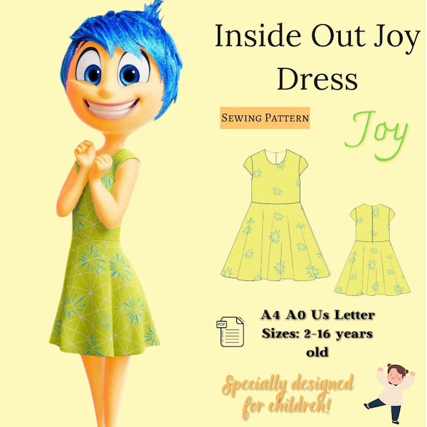 Inside Out Joy Costume - Etsy
