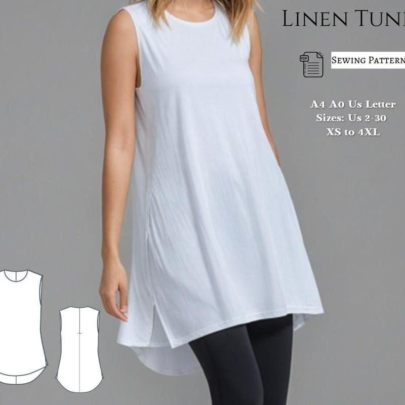 Loose Fit Tunic - Etsy