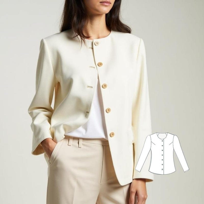 Military Peplum Jacket - Etsy