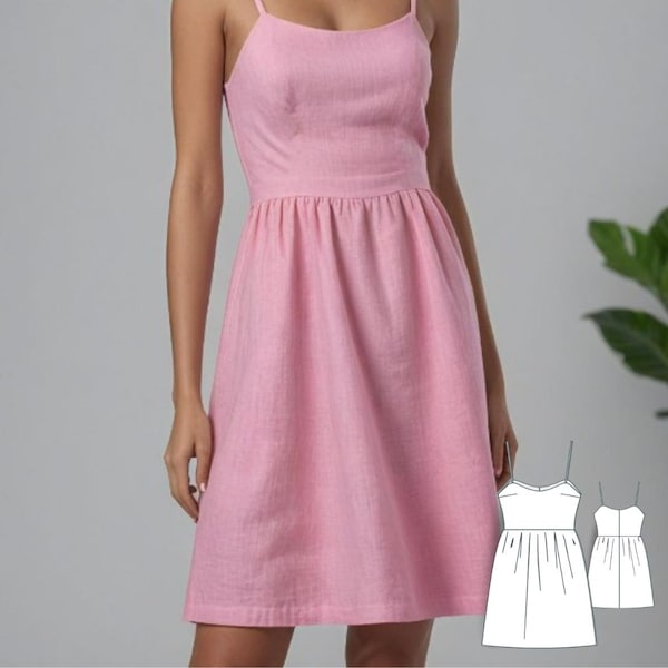 Sewing Pattern Spaghetti Strap - Etsy