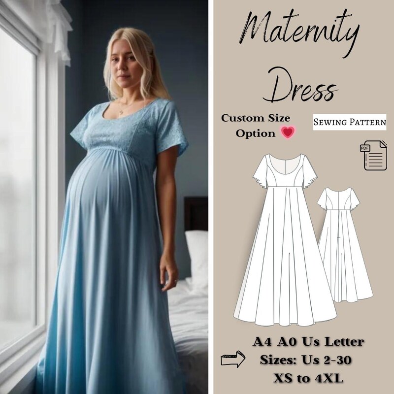 Maternity Pattern - Etsy