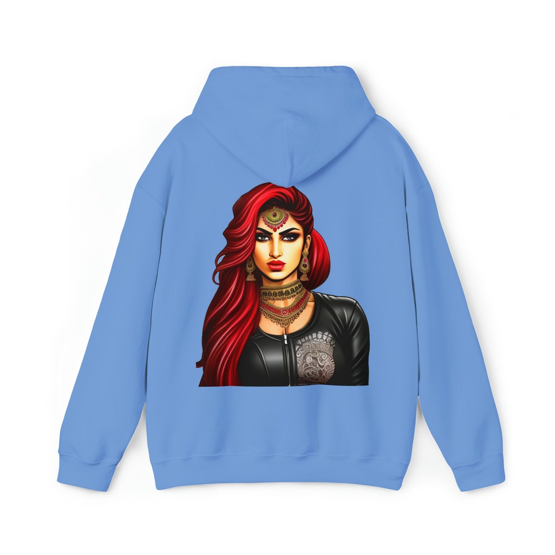 Dafa Ho South Asian Baddie Hoodie Pakistani Cultural Gift Couple for ...