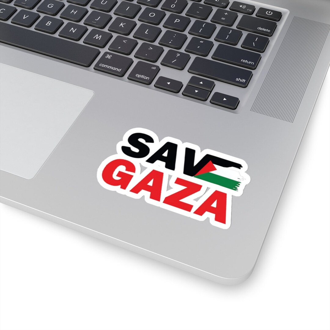 Save Gaza Palestine Sticker Human Rights Advocacy Iran Watermelon ...