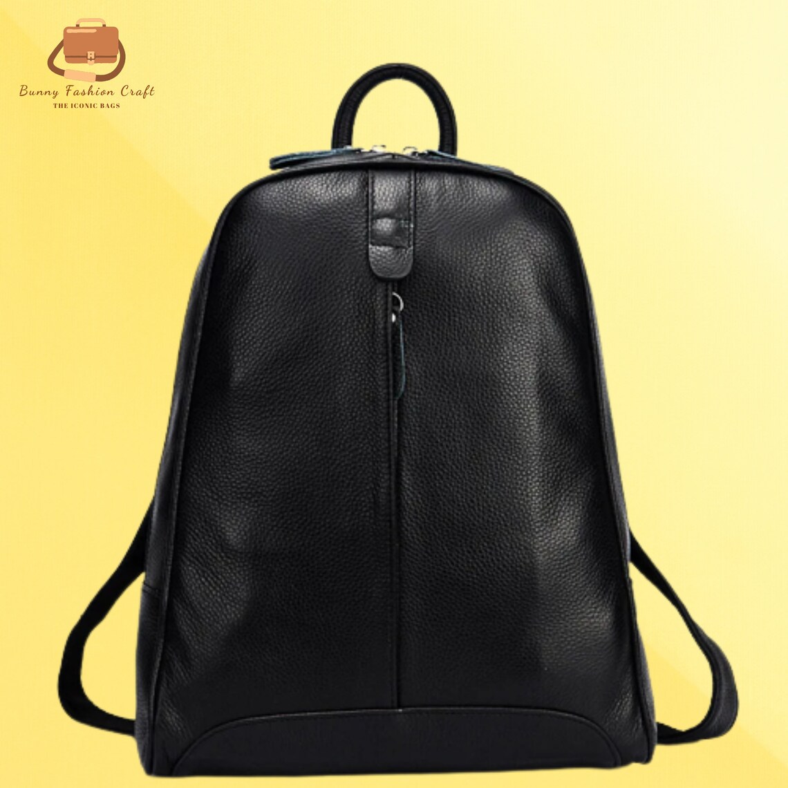 Chic Soft Leather Backpack: Trendy Women's Travel Bag With - Etsy