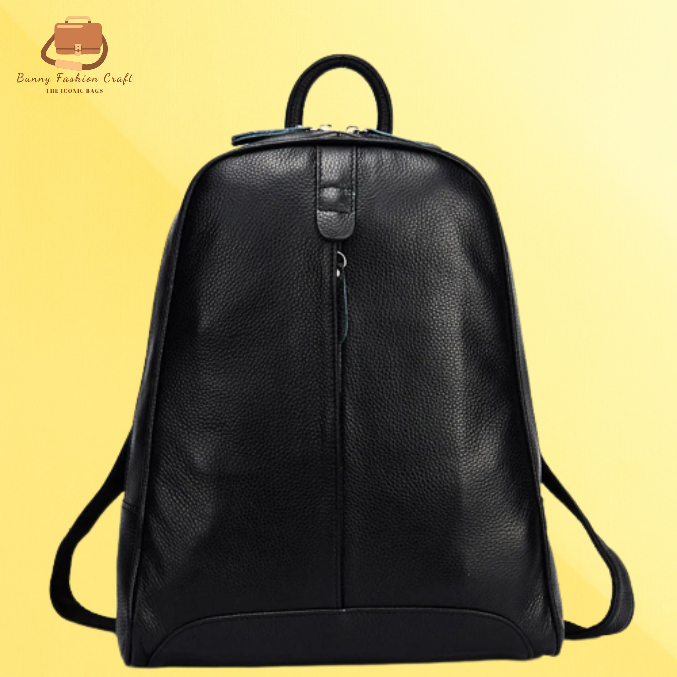 Chic Soft Leather Backpack: Trendy Women's Travel Bag With - Etsy