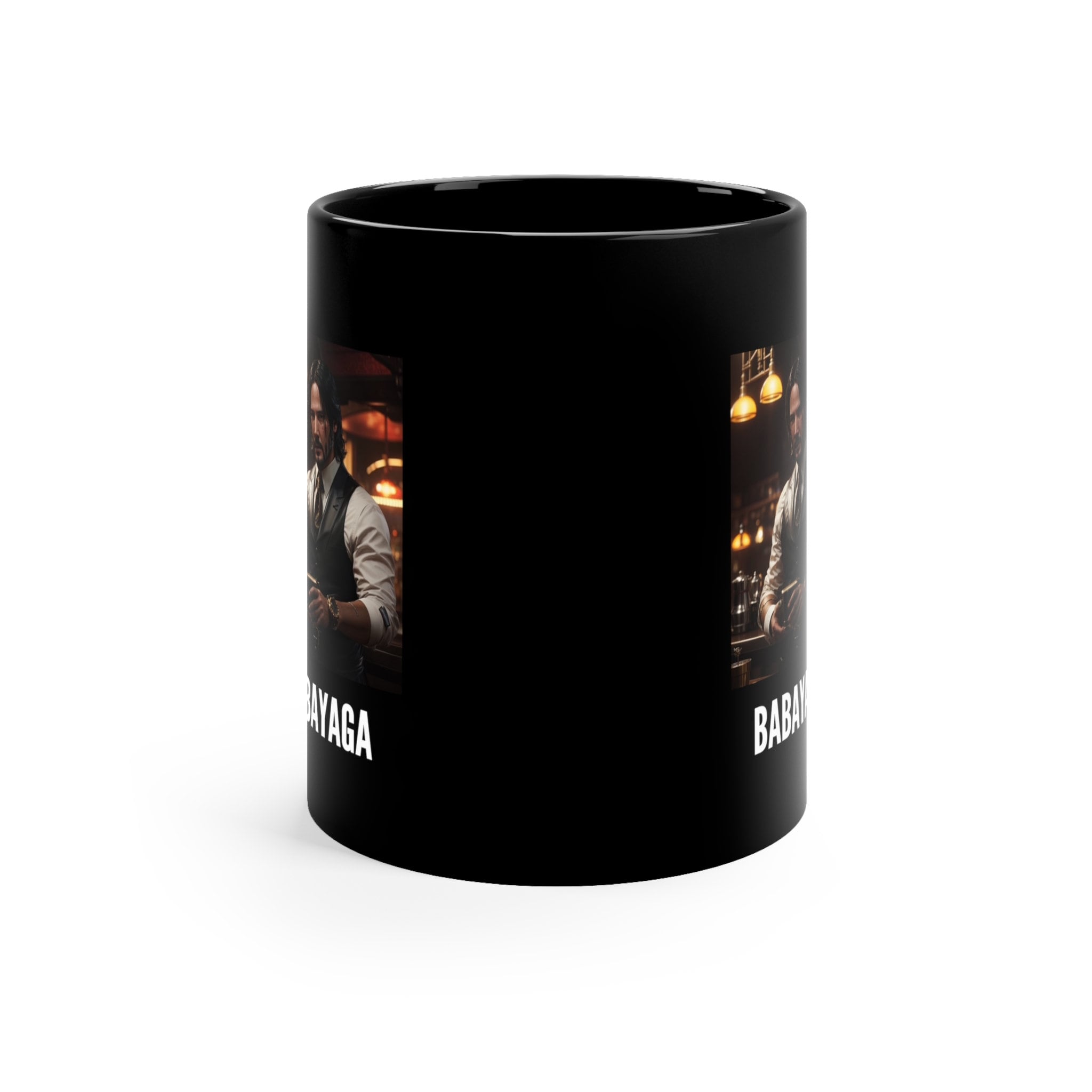 John Wick Mug Keanu Reeves Movie Fan Gift Baba Yaga Coffee Cup Hitman ...