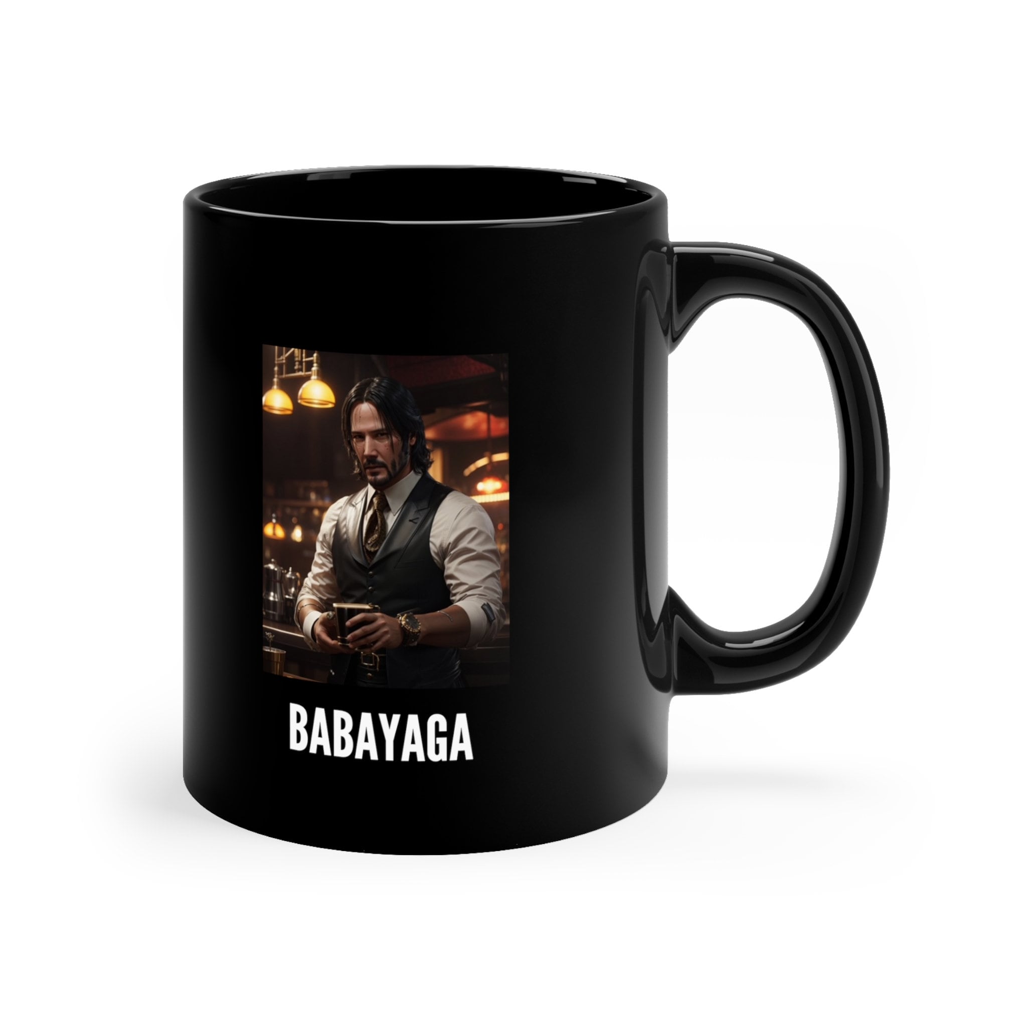 John Wick Mug Keanu Reeves Movie Fan Gift Baba Yaga Coffee Cup Hitman ...
