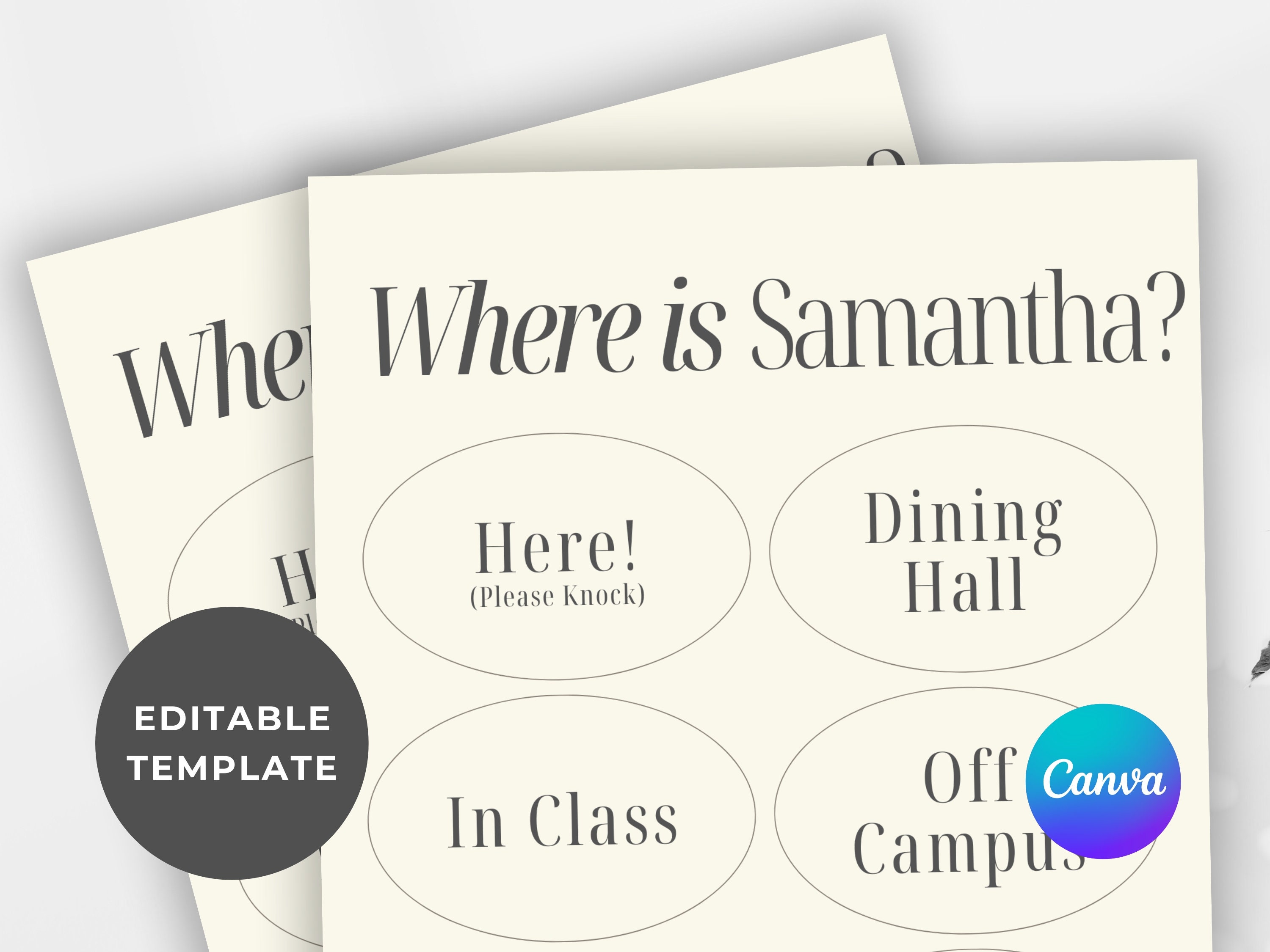 Door Sign | College Dorm Sign | Dorm Door | Dorm Room Door Decor ...