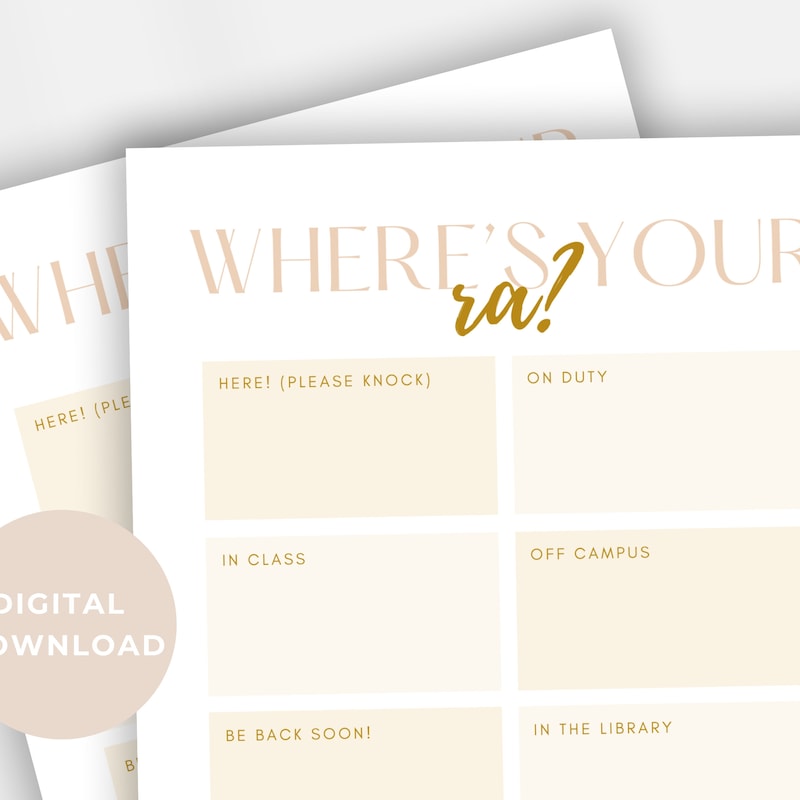 Where is Your Ra Printable - Etsy