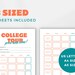College Pros and Cons Worksheet | College Comparison | College Rating ...