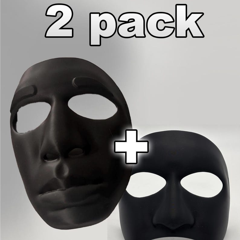 Chroma Mask + Half Mask Combo - Etsy