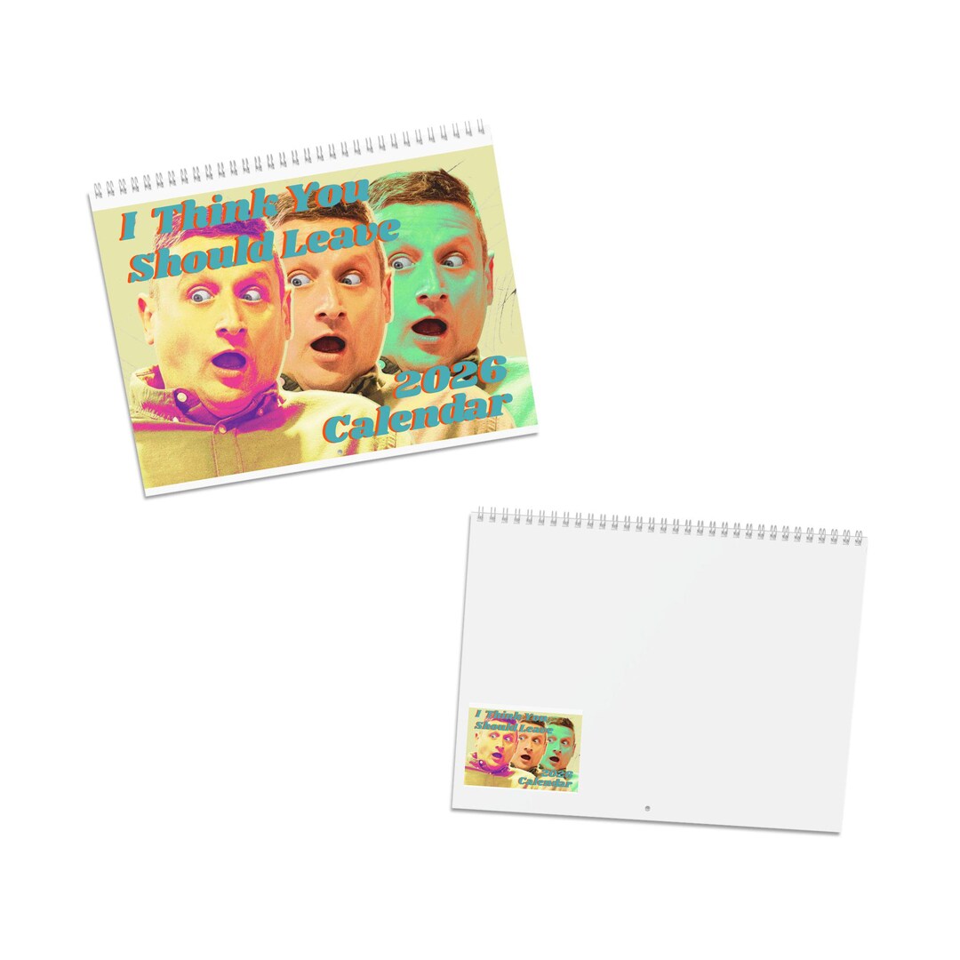 I Think You Should Leave With Tim Robinson 2026 Wall Calendar Funny Fan ...