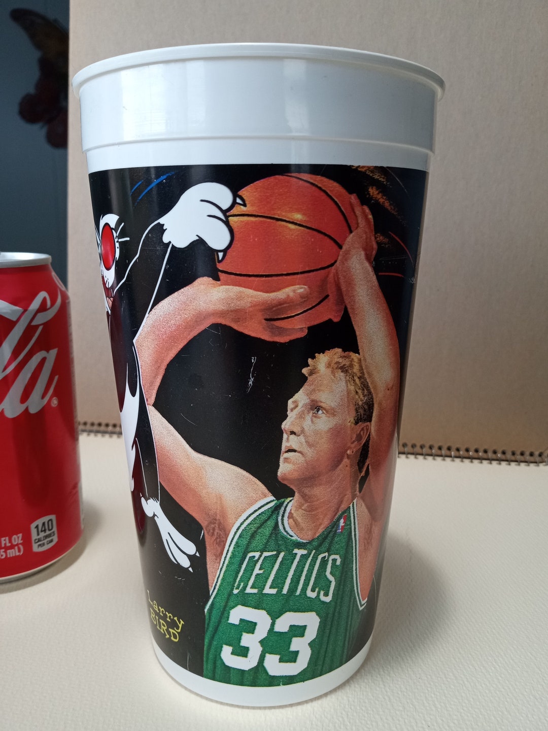 Larry Bird Mcdonald's NBA Looney Tunes Cup 1995 - Etsy