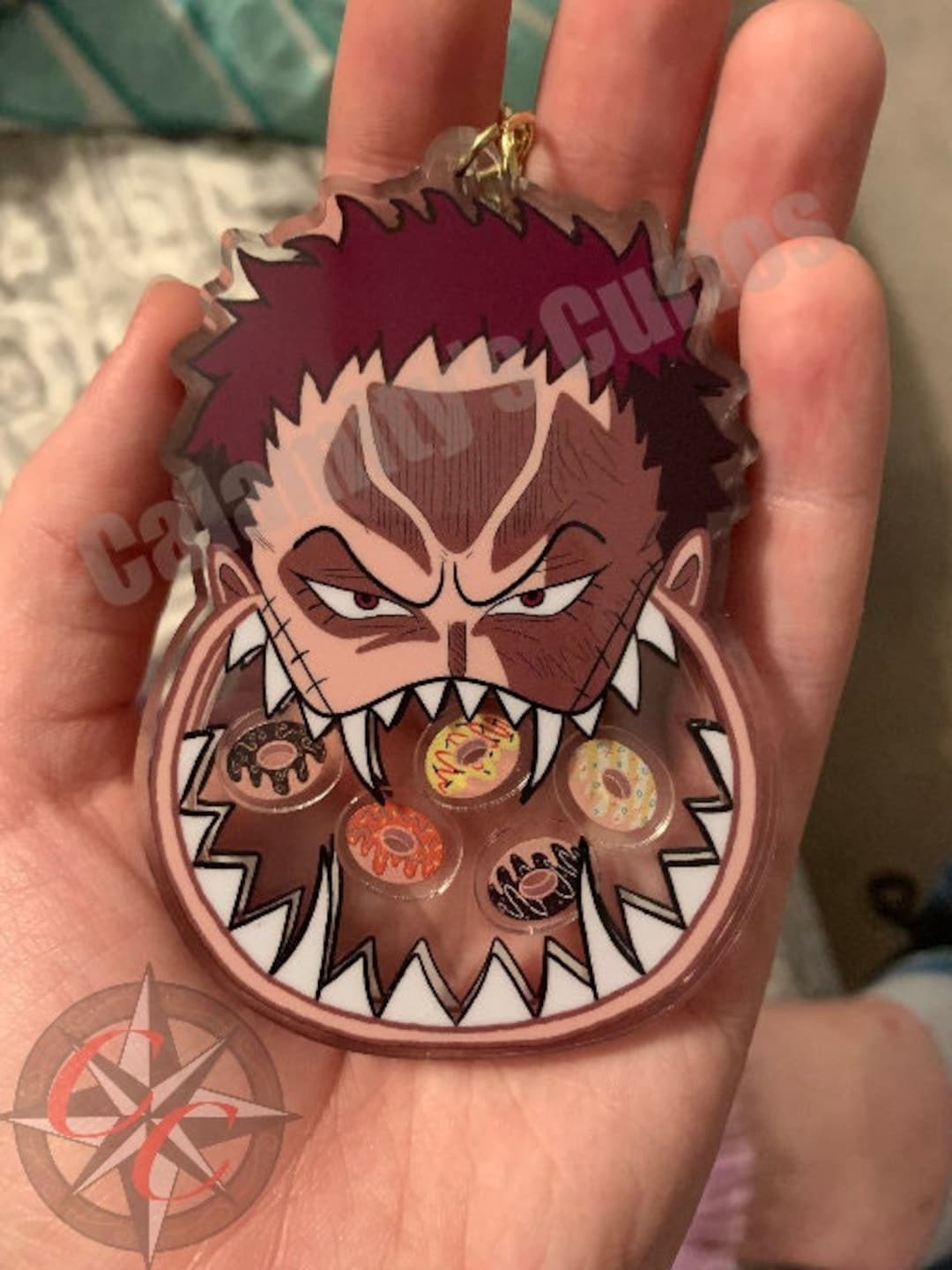 OP Donut Shaker Charm - Etsy