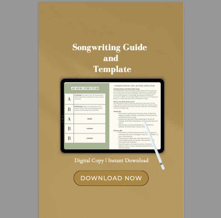 Songwriting Template + Guide - Lyric Writing Tips - Music Composition ...