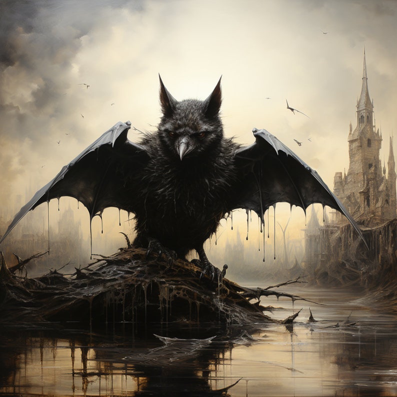 BAT Bundle Digital Art Crafting Online Content Instant Download Wall ...