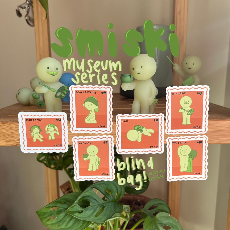 Museum Series Stamp Blind Bag Sticker Museum Series Blind Box ...