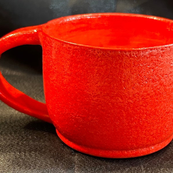 Red Mug - Etsy