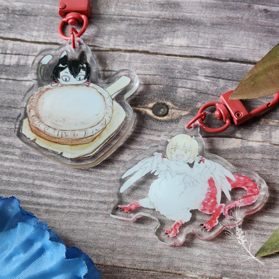 Dungeon Meshi Keychains | 2" Acrylic Charm | Falin | Izutsumi - Etsy