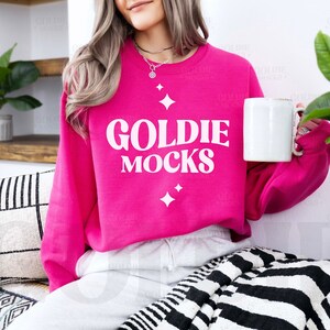 Gildan 18000 Heliconia Sweatshirt Mockup | G180 Pink Crewneck Mock-up ...