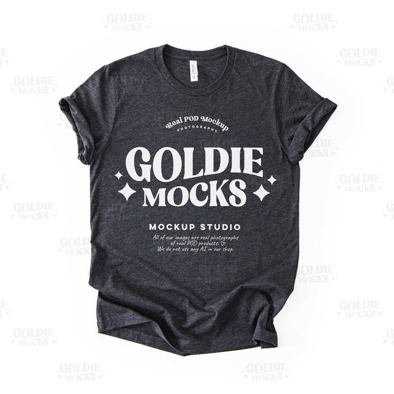 Flat Bella Canvas Grey - Etsy UK