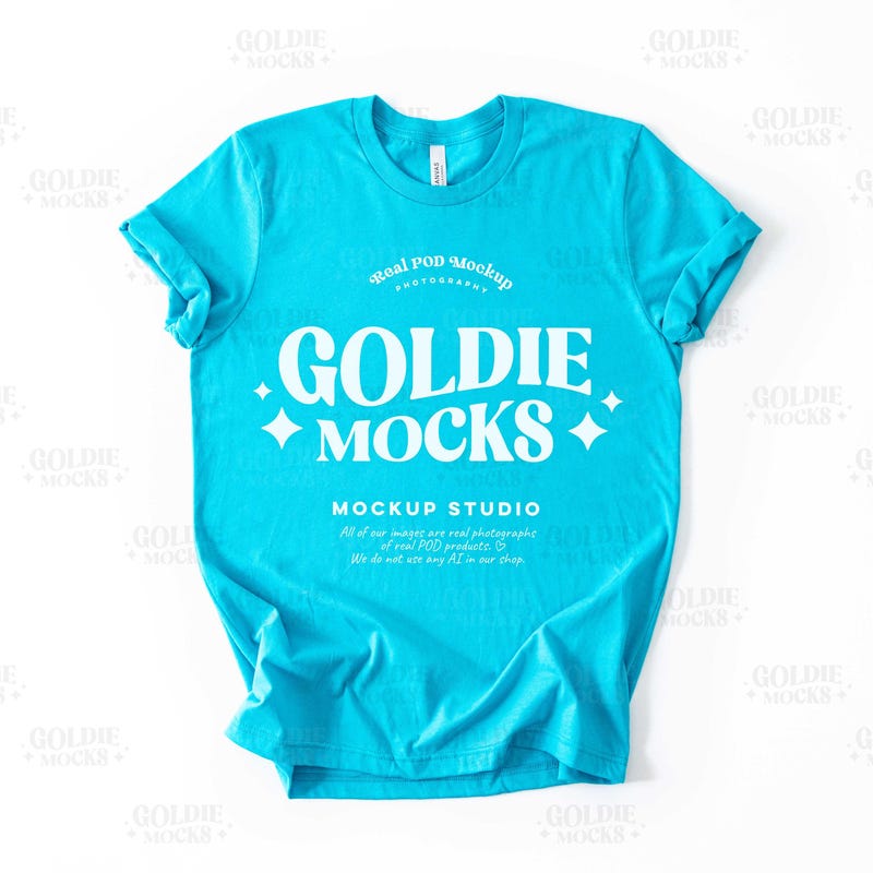 Turquoise Blue Tshirts - Etsy