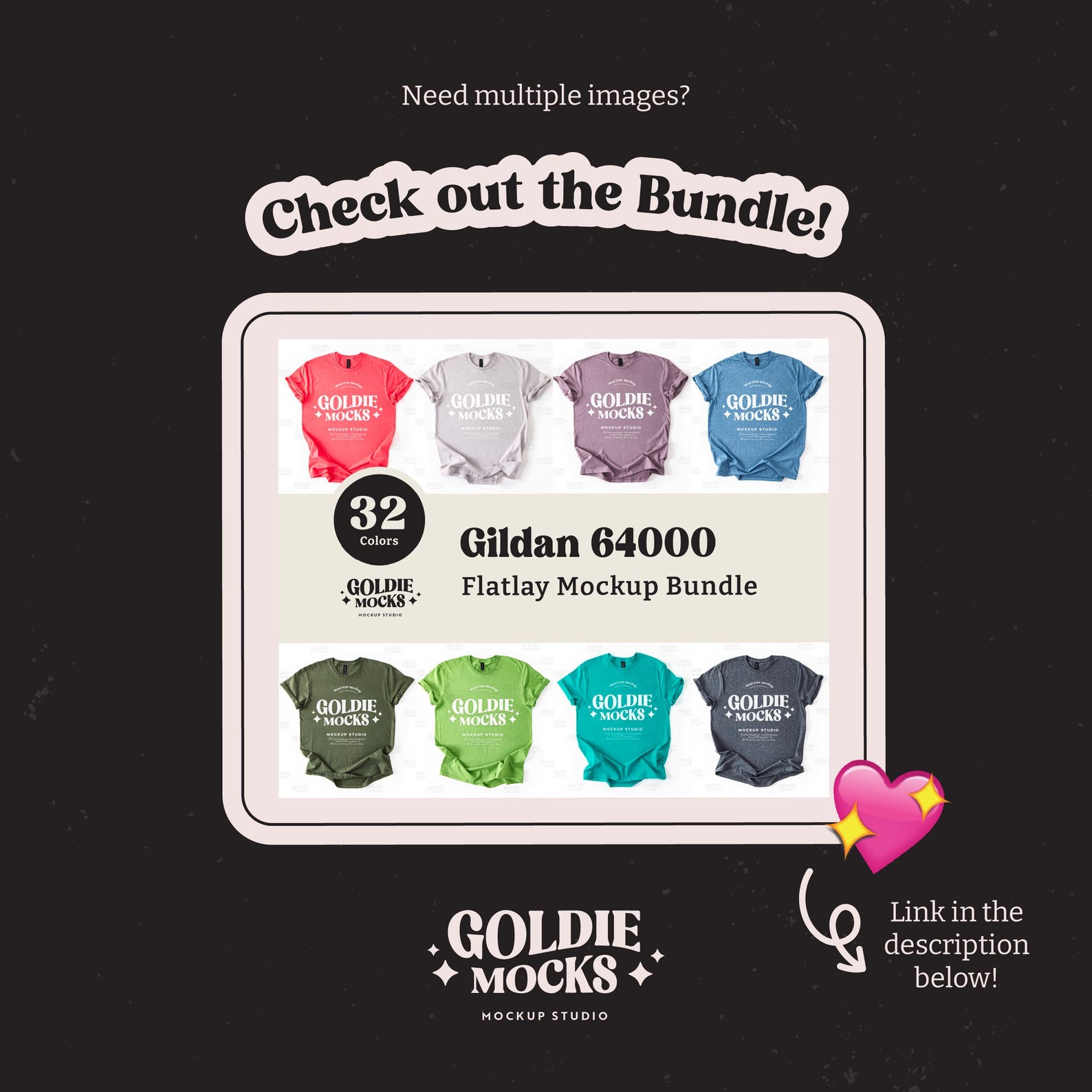 Gildan 64000 White Shirt Flat Lay Mockup | G640 White Tshirt Mock-up ...