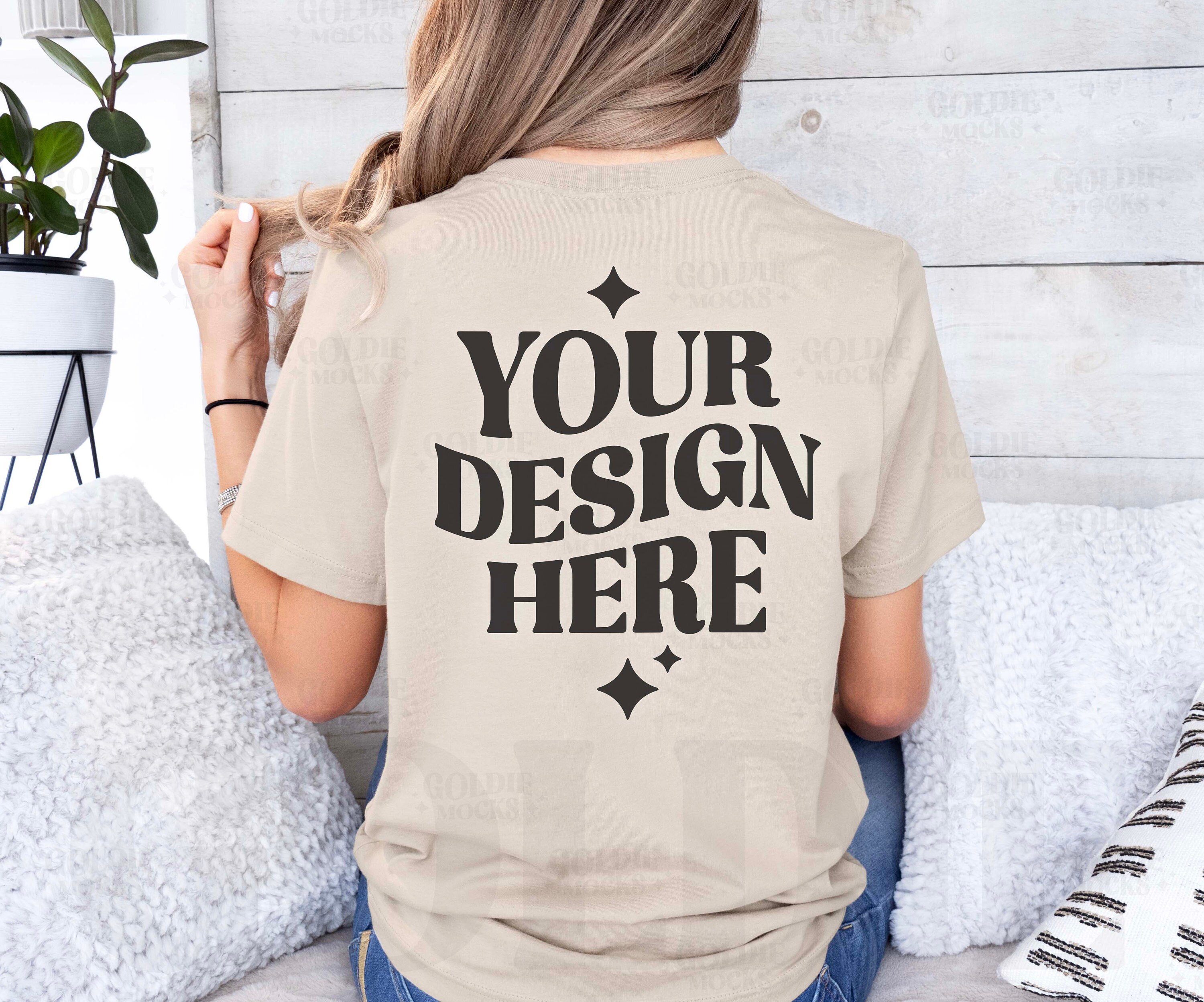 Blank T Shirts Back