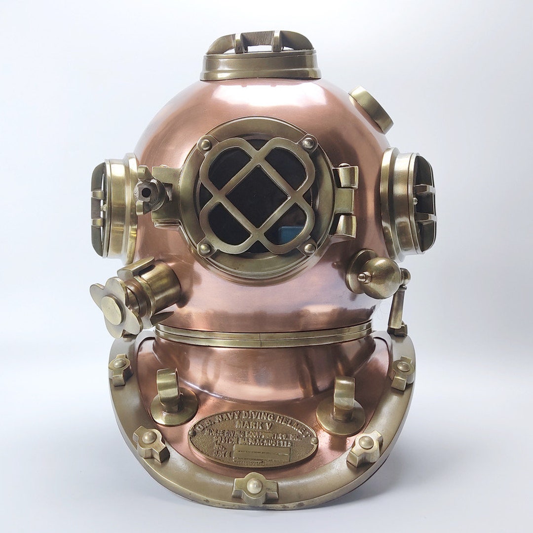 Diving Helmet US Navy Mark Nautical Diving Helmet Scuba - Etsy