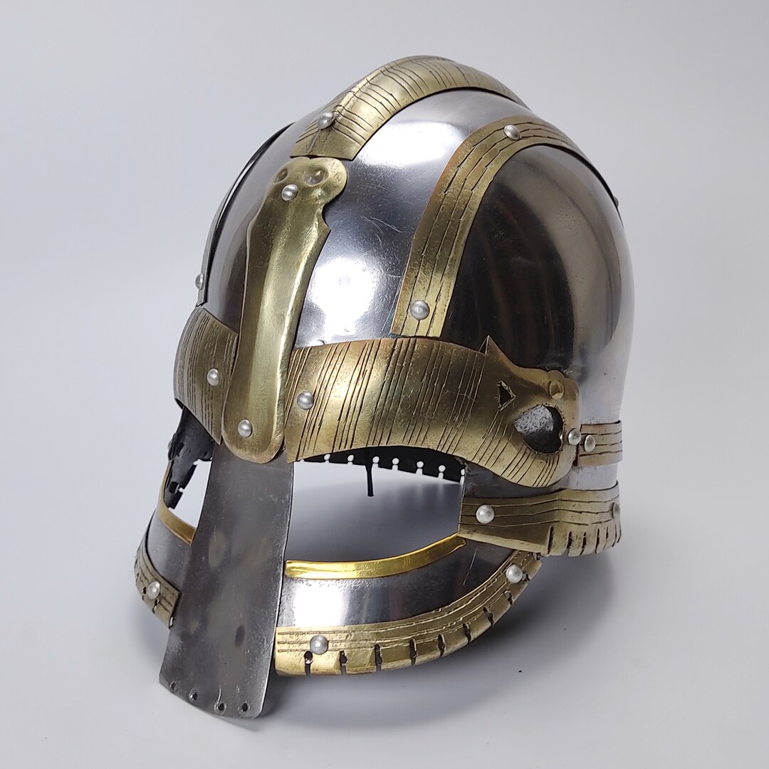Vendal Mendulsaa Sca Larp , Viking Helmet, Medieval Templar Knight ...