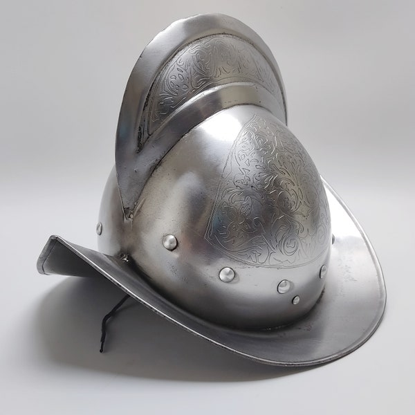 Open Face Knight Helmet - Etsy