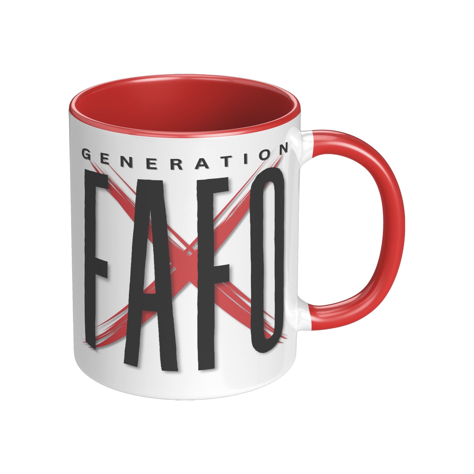 Gen X FAFO - Gen X Humor, Funny Generation X Mug, Gen X Gift, Gen X ...