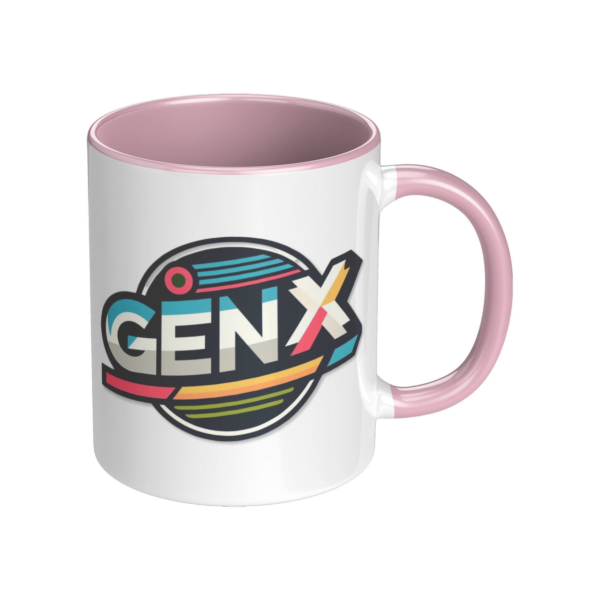 Gen X 80s and 90s Style Mug - Gen X Humor, Funny Generation X Mug, Gen ...