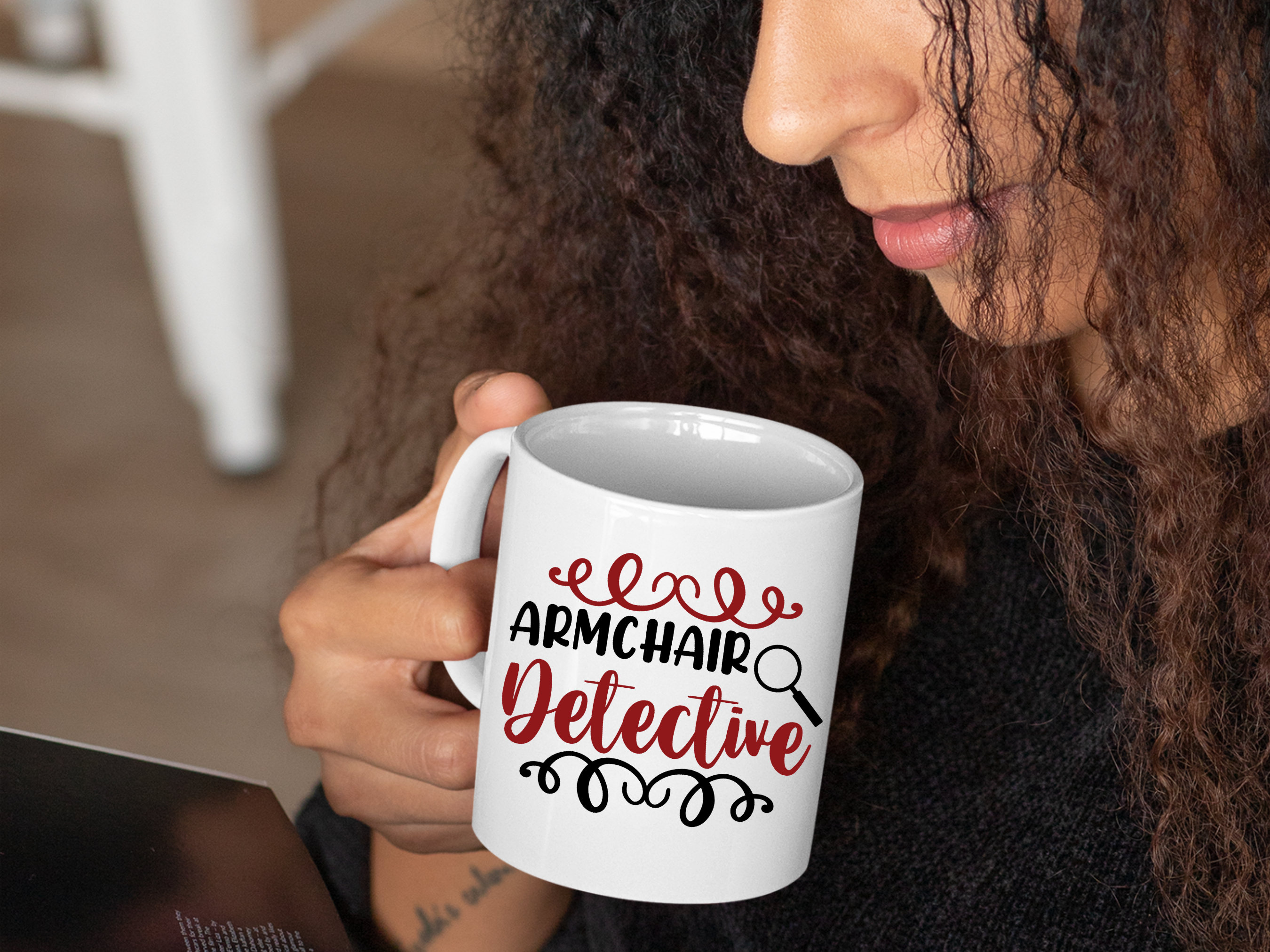 Armchair Detective Mugs Amateur Sleuth Gifts Crime Series - Etsy