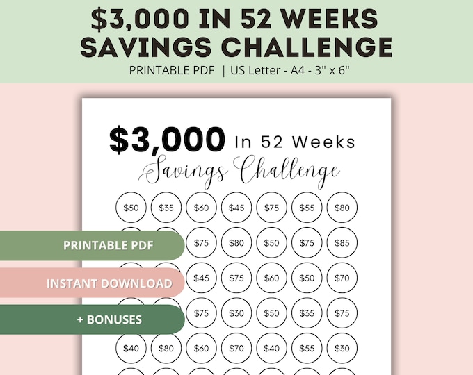 200 Savings Challenge Printable Money Saving Challenge 30 Days ...