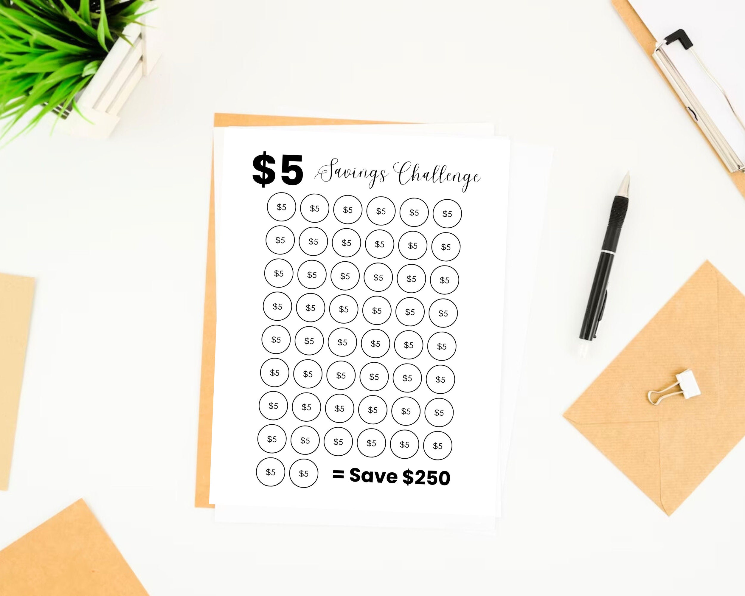 Low Income Savings Challenge, Savings Trackers - Low Income Money ...