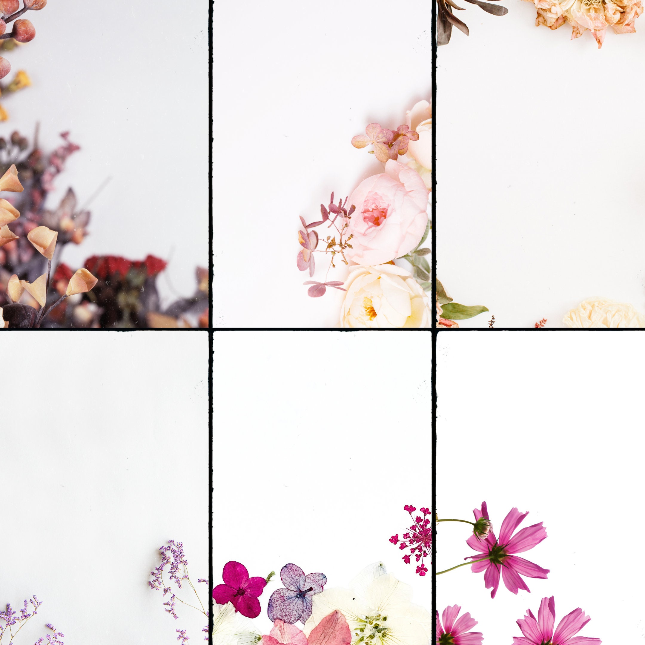 Floral Printable Letter Paper, Printable Notes Sheet, Letter Writing ...