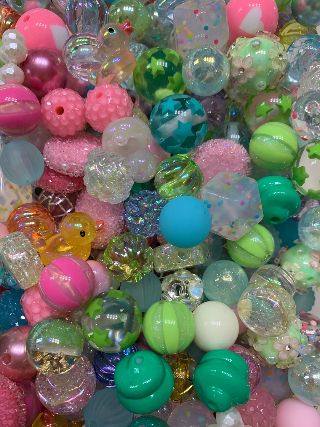 Palm Springs Bead Mix Bead Soup Colorful Beads Spring Mix Beads - Etsy