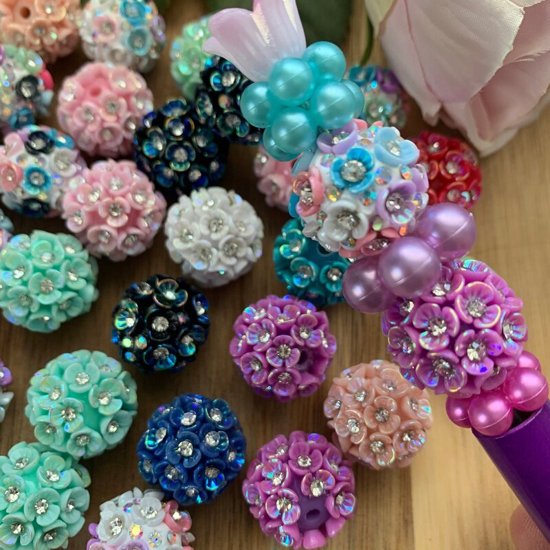 Flower Shaped Beads - Etsy