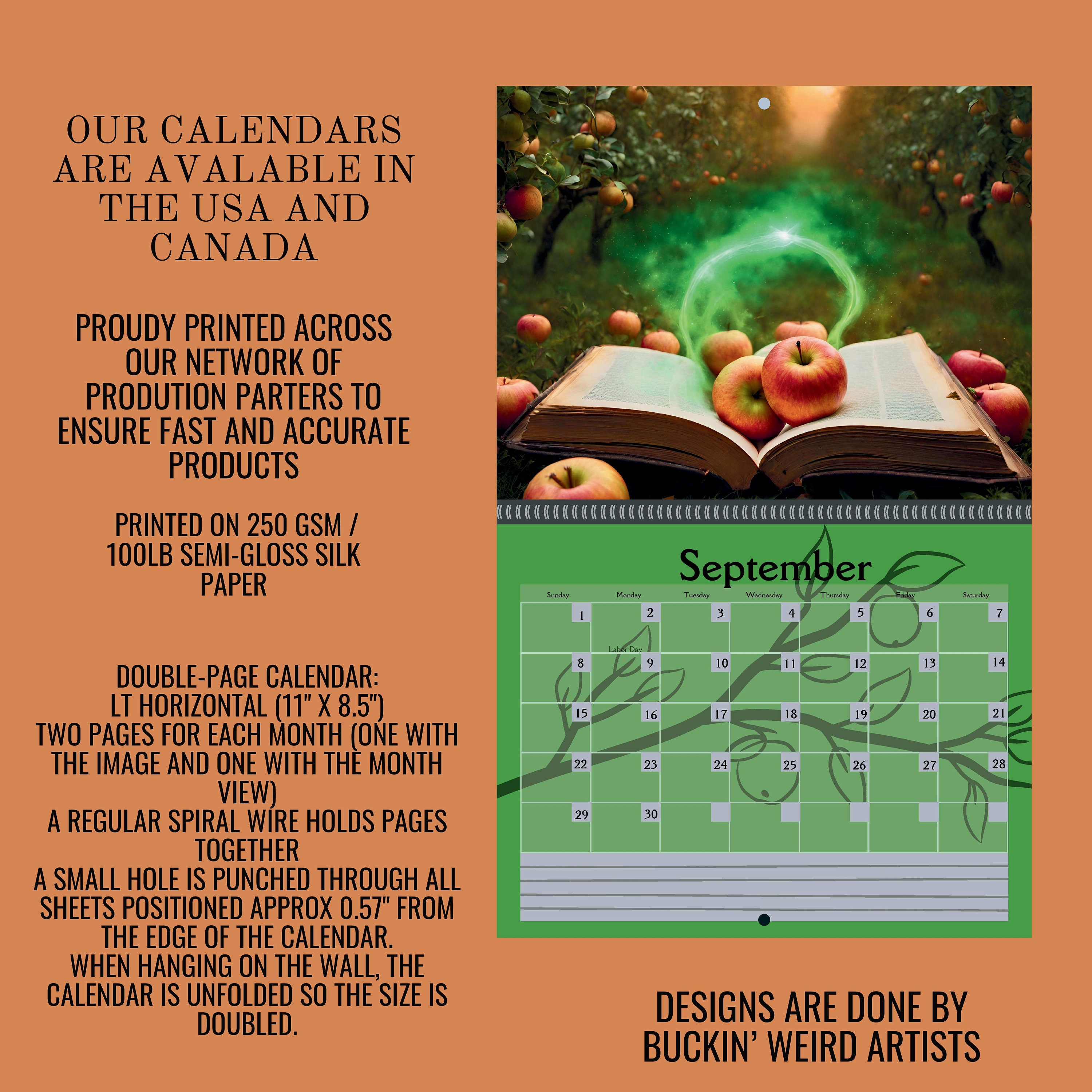 2024 Books Are Magic Calendar, 2024 Calendars - Etsy
