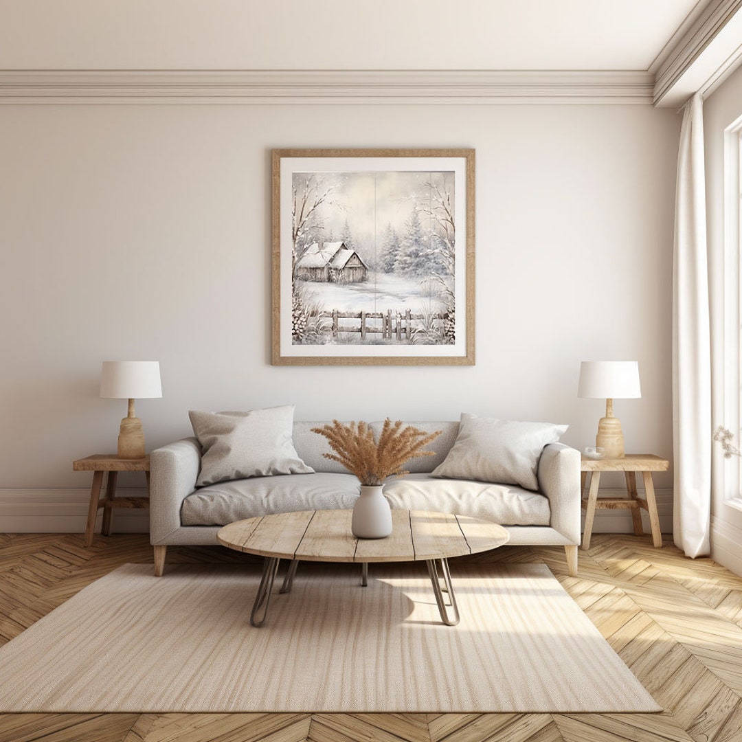 Rustic Barn Print Wall Décor Farm Print Vintage Farming Printable ...