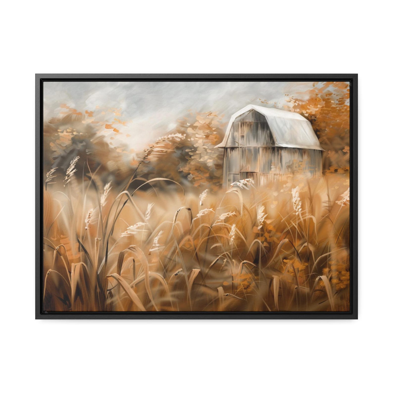 Modern Farmhouse Art Home Cabin Décor Farming Picture Weathered Barn ...