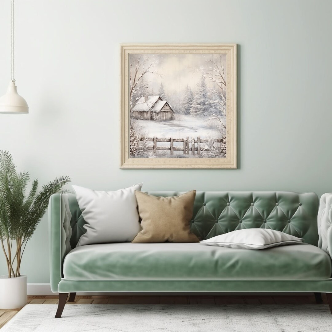 Rustic Barn Print Wall Décor Farm Print Vintage Farming Printable ...