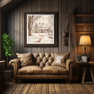 Rustic Barn Print Wall Décor Farm Print Vintage Farming Printable ...